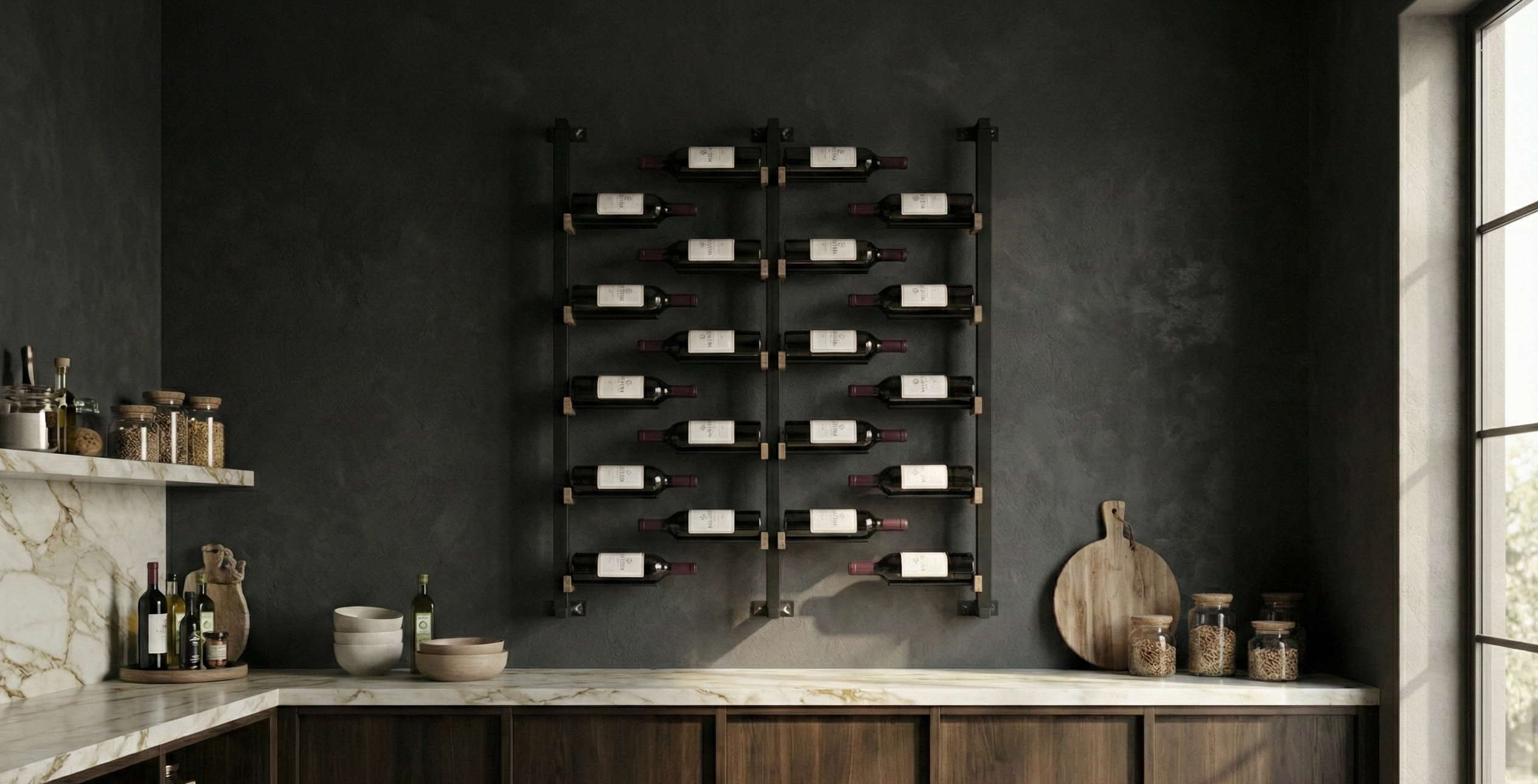 Wine Wall Floating Bottle – Wine Racks America