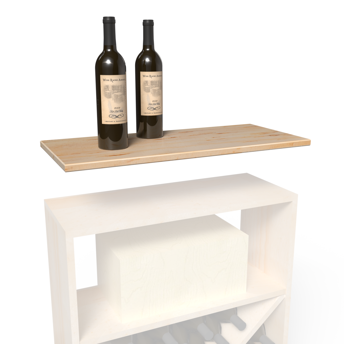 26" Solid Tasting Table Top - Wine Racks America