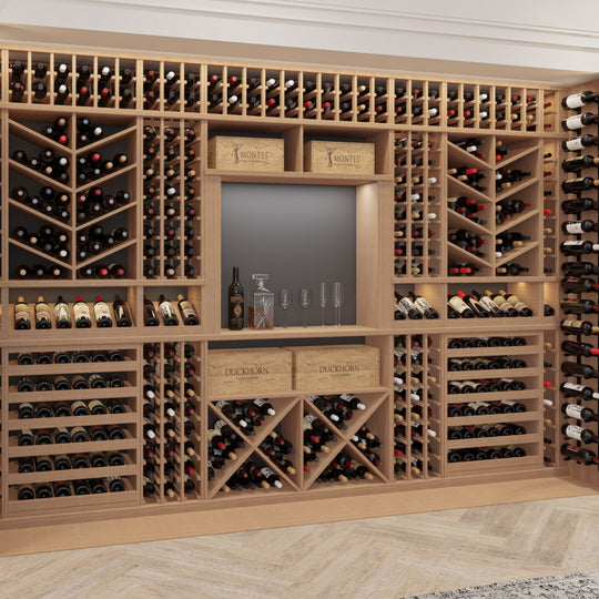 Premium Sample Swatch - Maple - Satin/Unfinished – Wine Racks America