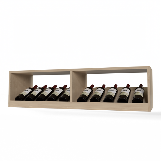 GrandCellar™ - 10 Column Full-Depth Elevated Cradle Display Row - 12 ...