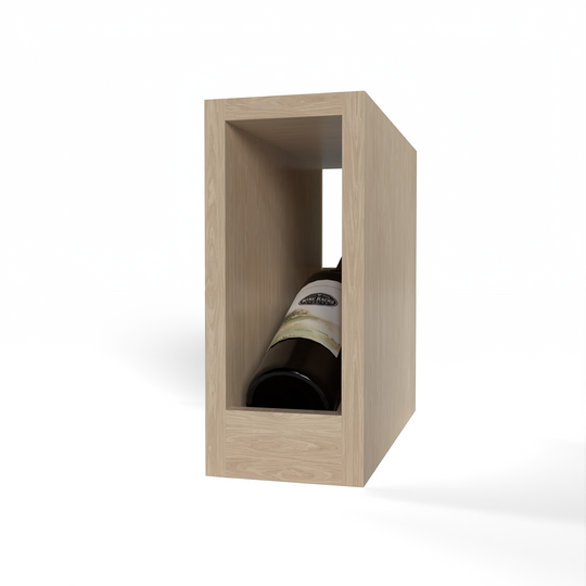 GrandCellar™ - 1 Column Full-Depth Elevated Cradle Display Row - 12 ...