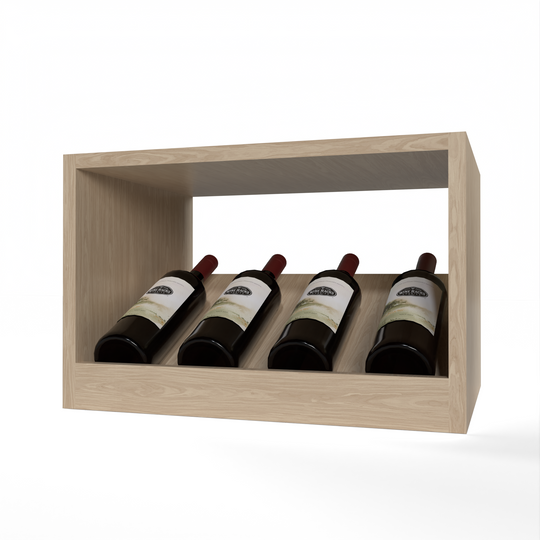 GrandCellar™ - 4 Column Full-Depth Elevated Display Row - 12" – Wine ...