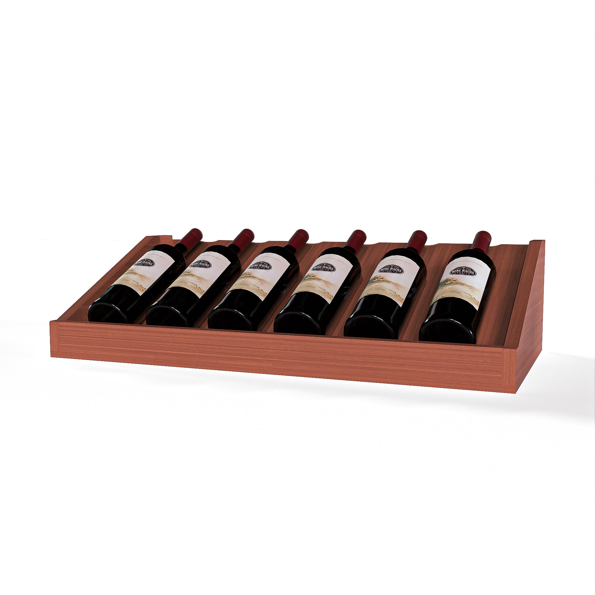 GrandCellar™ - 6 Column Full-Depth Cradle Display Top - 7" – Wine Racks America