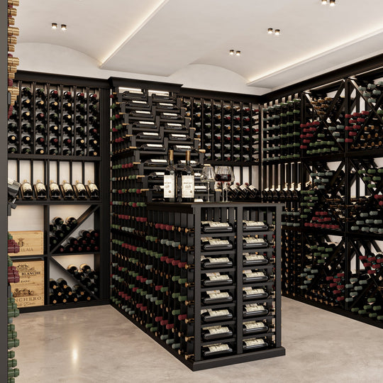 InstaCellar 4 Column High Reveal Rack - Wine Racks America