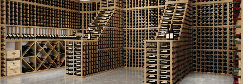 Curved Corner Wine Racks | Corner Wine Cabinet & Storage – Wine Racks ...