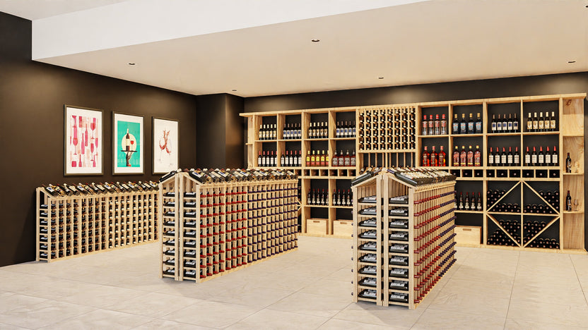 Retail Wine Racks | Buy Commercial Wine Shelving & Wine Display Racks ...