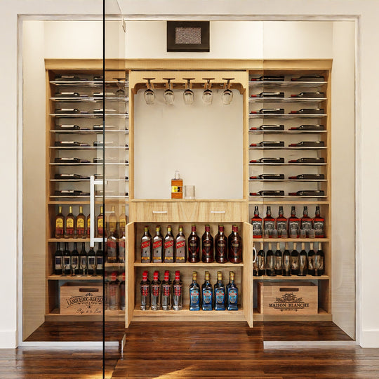 Liquor Storage | Alcohol Cabinet Storage | Wine Racks America