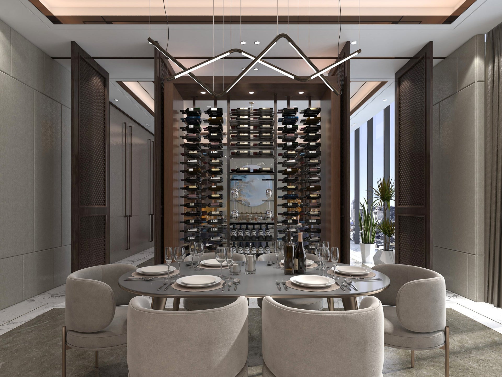 VintageView W Series Wall Wine Racks | Metal Wall Wine Rack Bottle ...