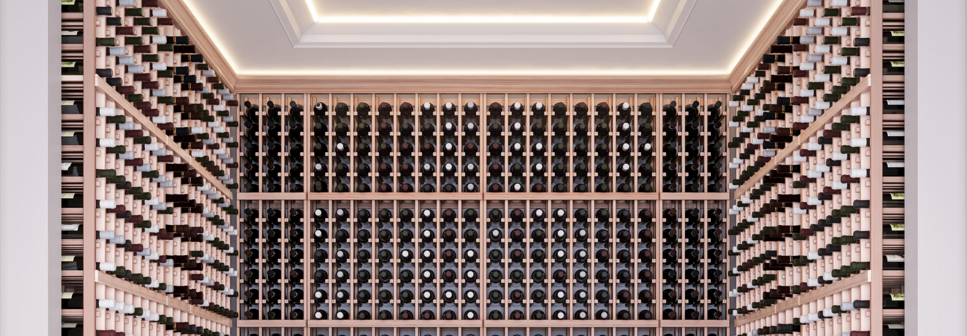 Upper Cabinet Wine Racks | Wine Racks America
