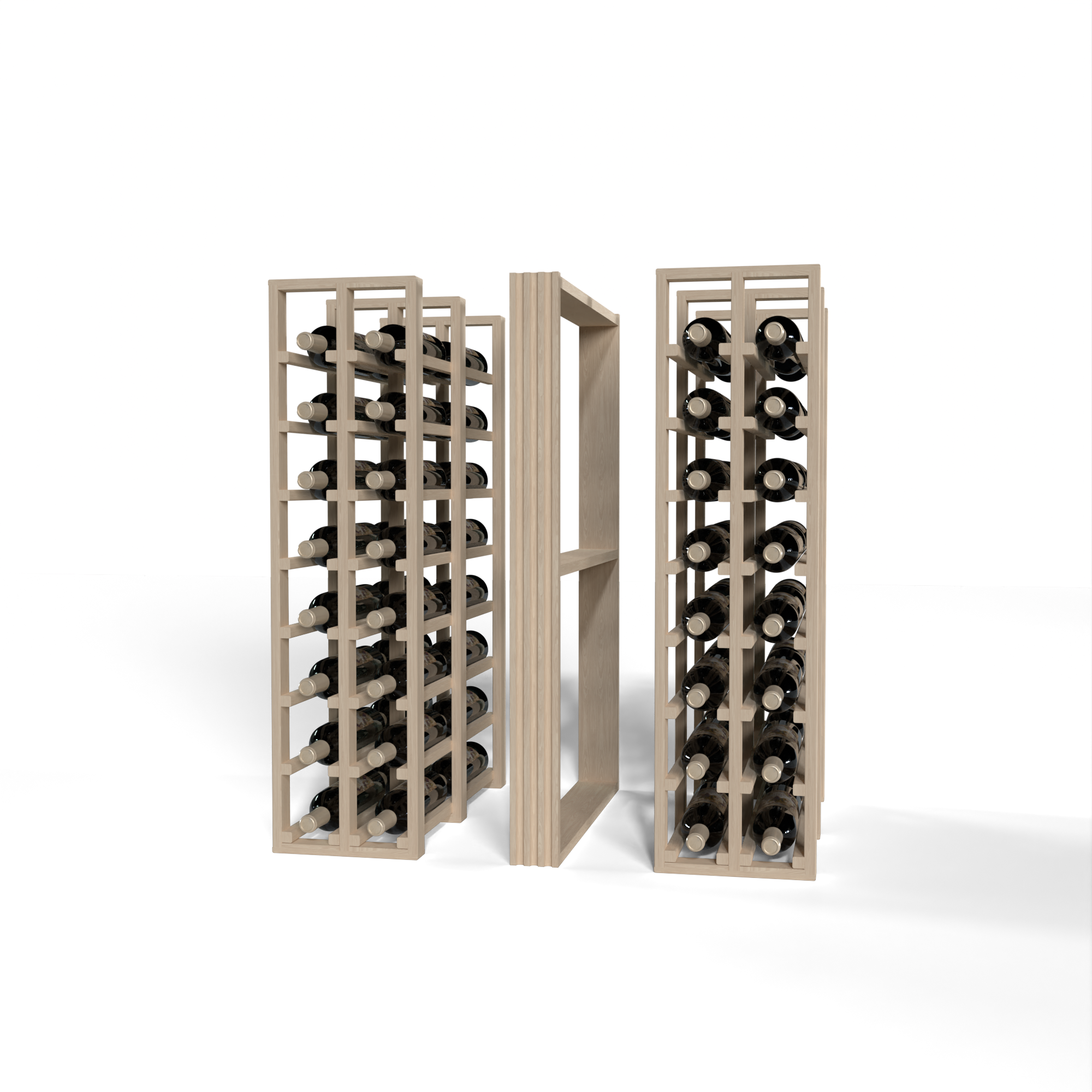 GrandCellar™ - Elegant Double Deep Fluted Column - 36" – Wine Racks America