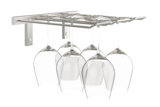 VintageView Triple Deep Stemware Rack | Easily Store 6 Wine Glasses ...